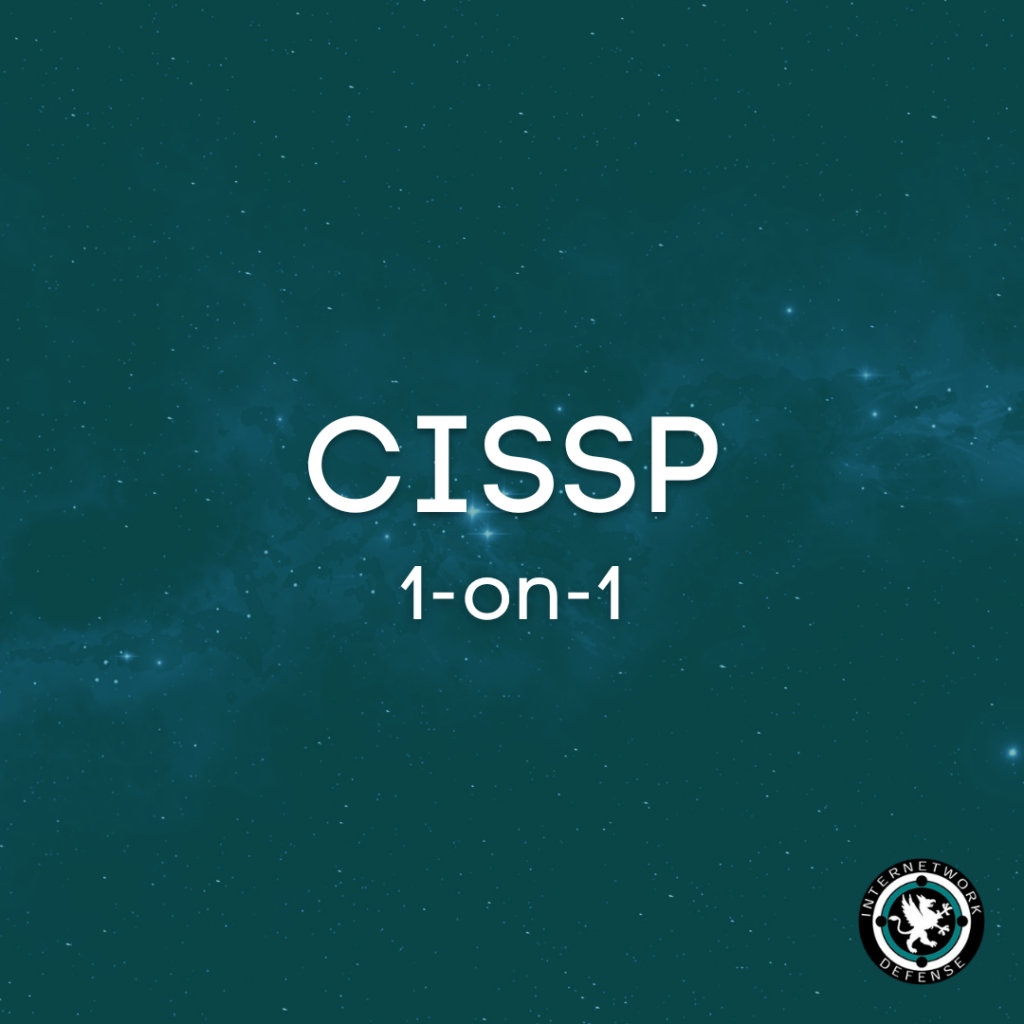 CISSP - InterNetwork Defense